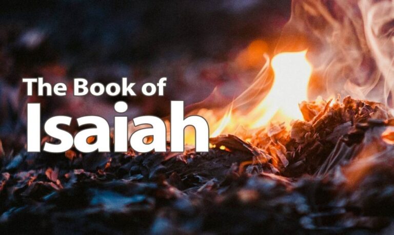 Book Of Isaiah 1 ⋆ Orchard Baptist Church